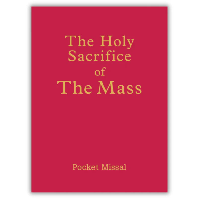 Holy Sacrifice of the Mass Pocket Missal – Catholic Book & Gift Store