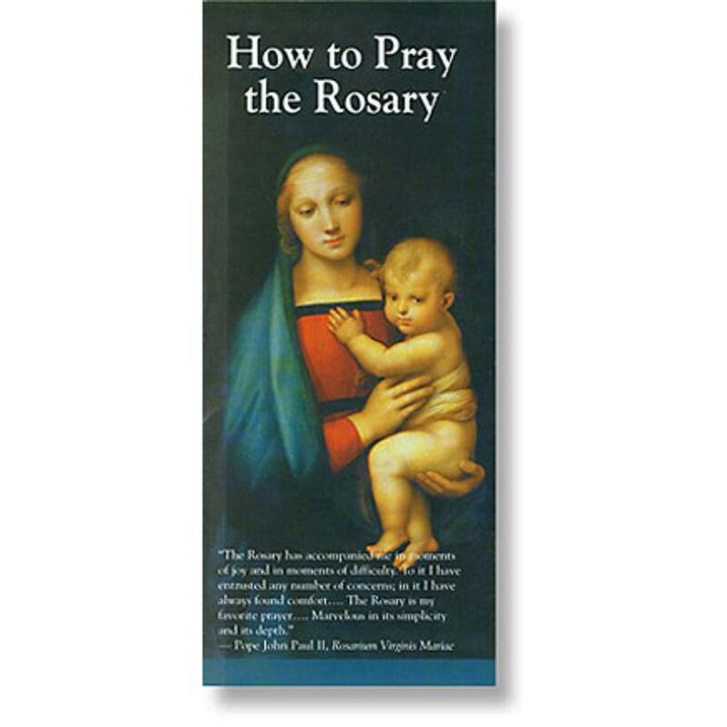How to Pray the Rosary Pamphlet – Catholic Book & Gift Store
