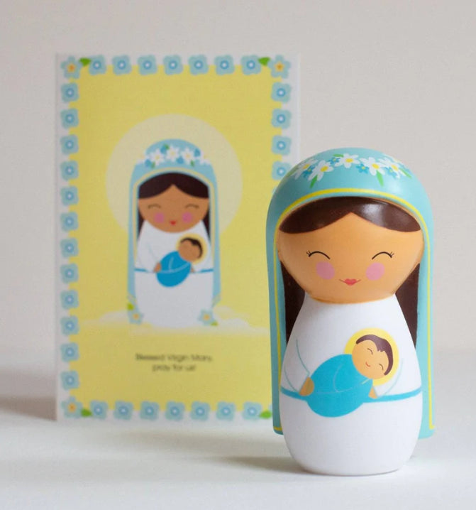 Mother Mary Shining Light Doll – Catholic Book & Gift Store