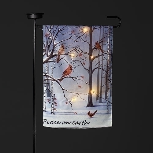 Lighted Peace on Earth Flag – Catholic Book & Gift Store