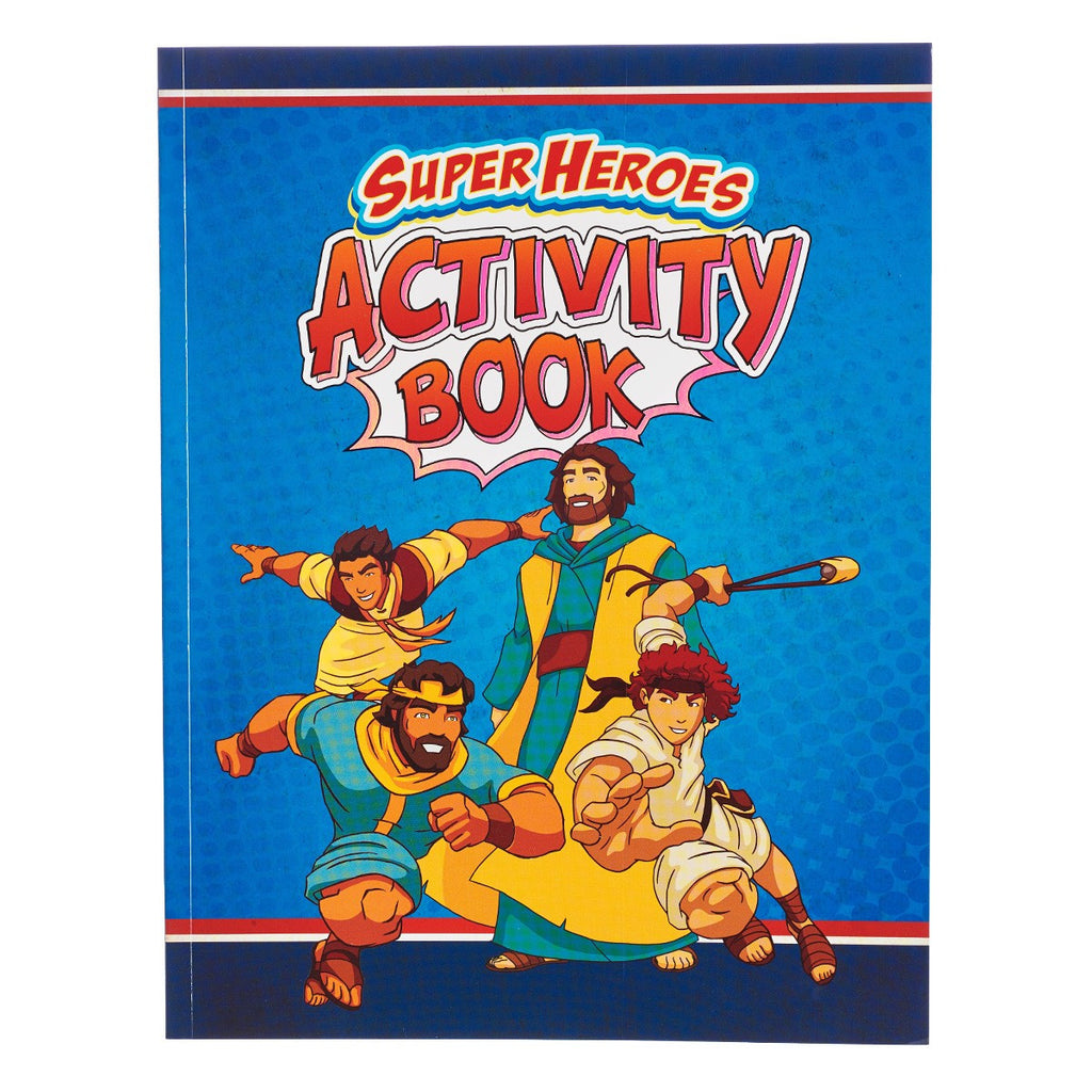 Super Hero's Activity Book – Catholic Book & Gift Store