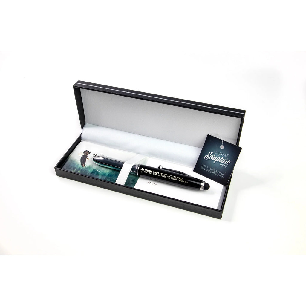 Deluxe Scripture Pen/Black – Catholic Book & Gift Store